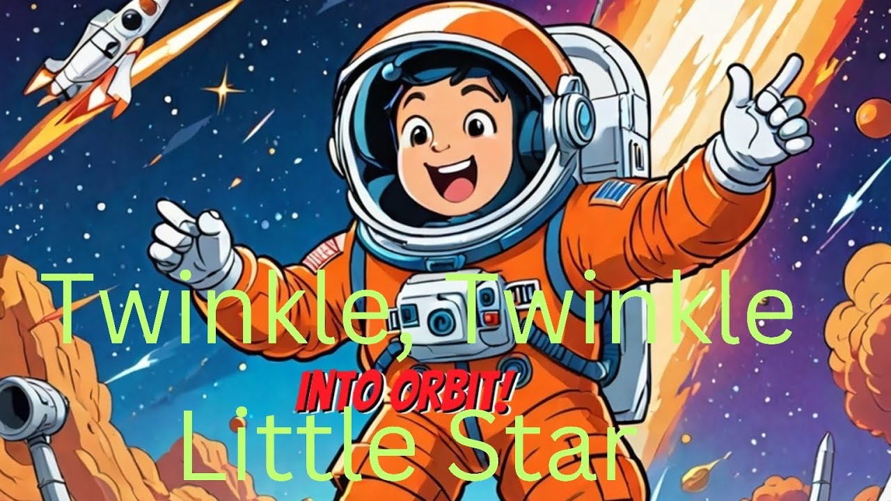 Twinkle Twinkle Little Star | Fun Kids Song | Space Adventure for ...