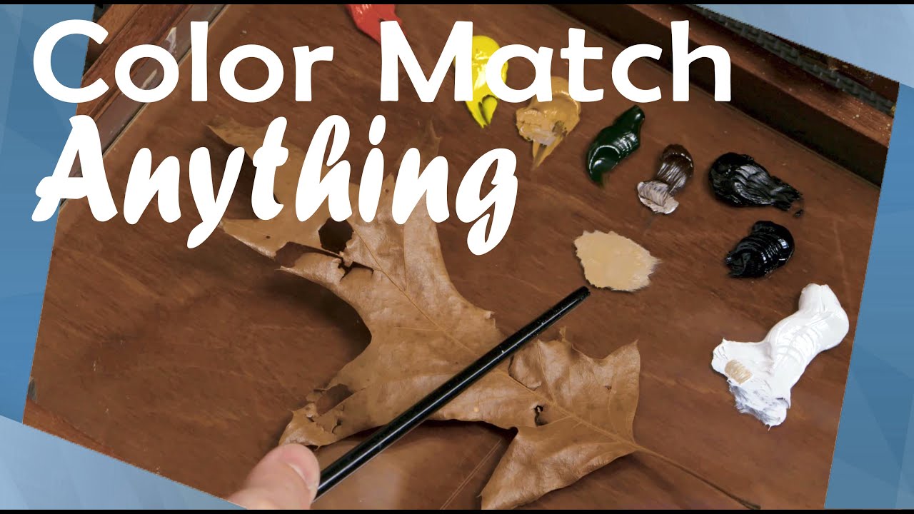 Paint Mixing Lesson - Match Any Color - YouTube