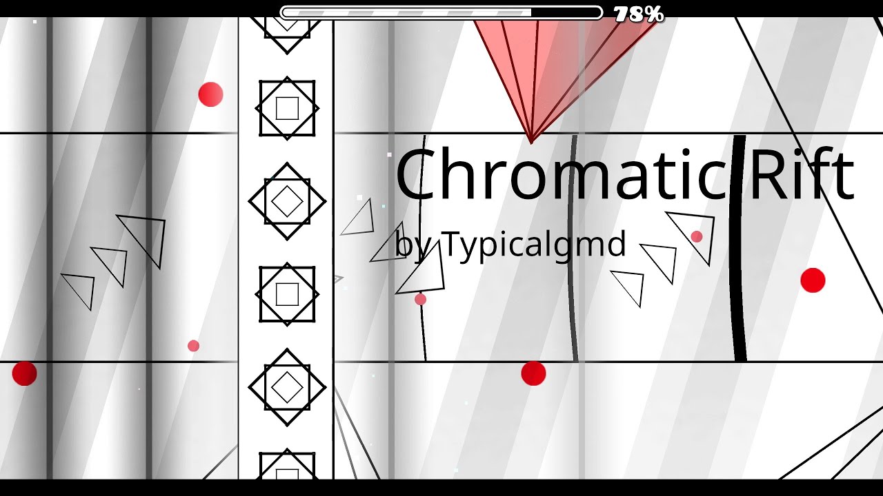 (Daily #43)'Chromatic Rift' All Coins(by Typicalgmd) | Geometry Dash ...