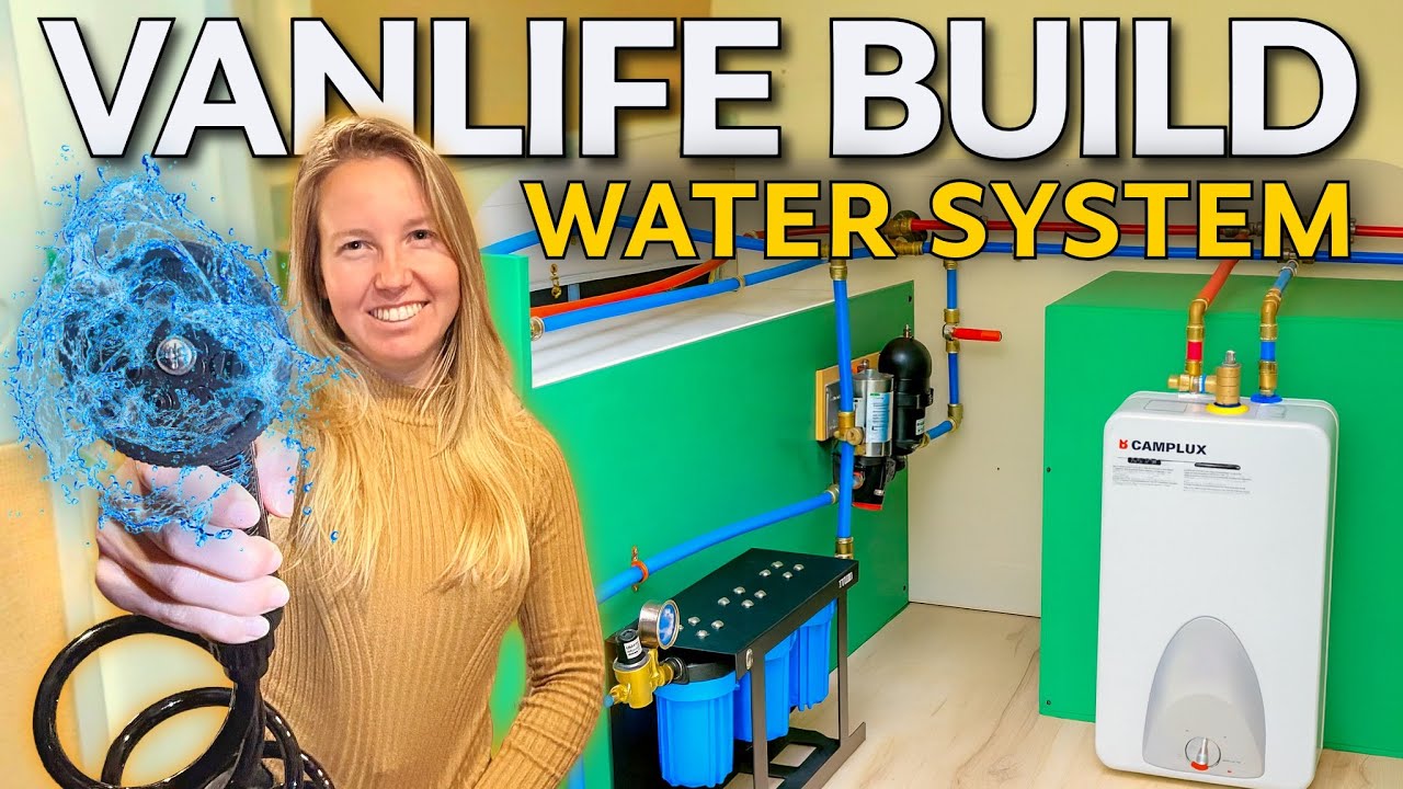 DIY Off-Grid Fresh Water System for Van Life | DONE! - YouTube