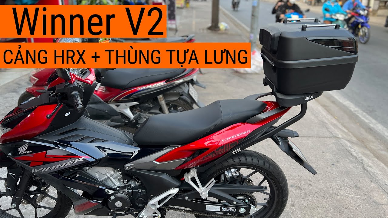Lên Cảng HRX Winner X V2, Câu Giắc Đèn Hậu Giữ Zin, Lắp Thêm Thùng Sau ...
