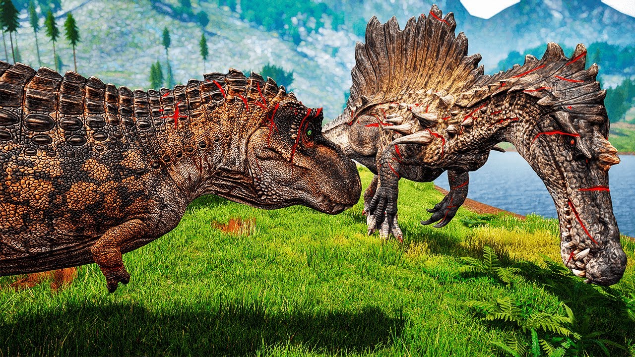 The Isle - Magna Rex Titan, Emboscada do Casal de Hypo Spino+Salvei um ...