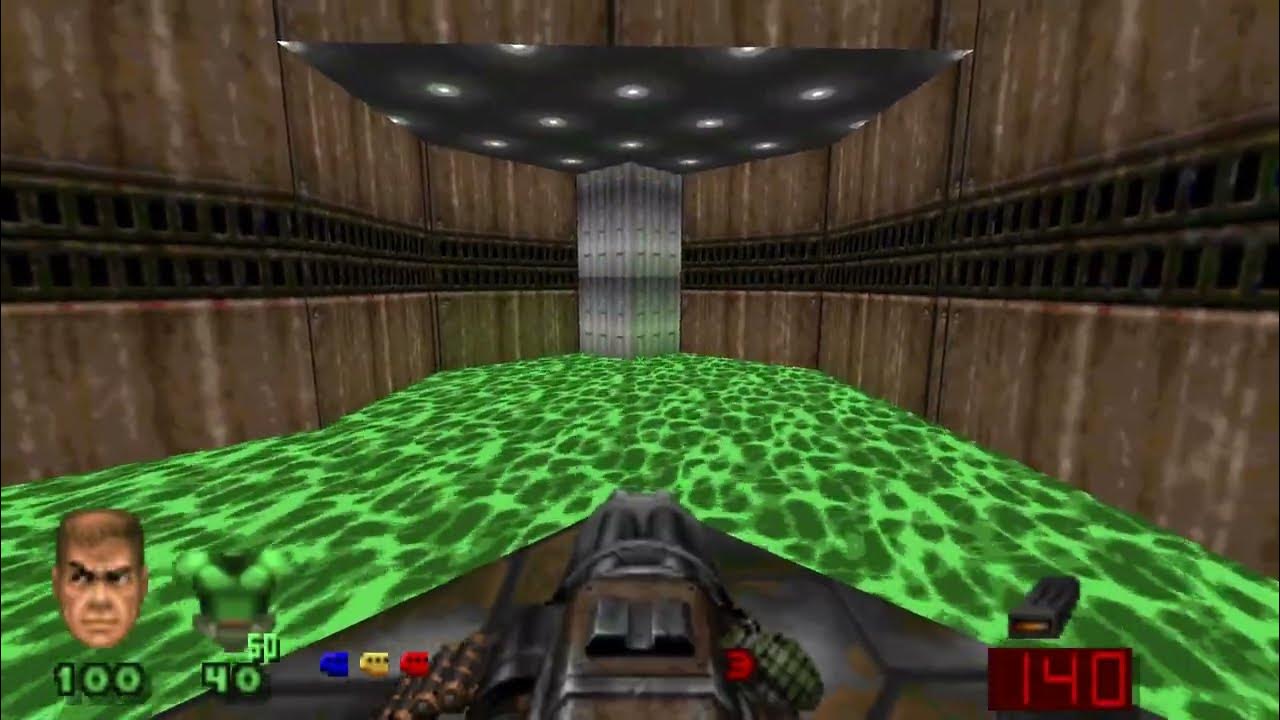 Brutal Doom v22 - Realism Violence Difficulty - Doom e1m9: Military ...