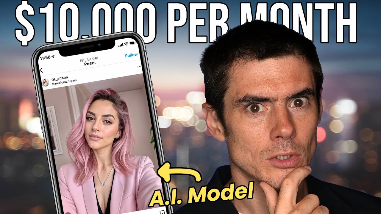 AI Instagram Model Makes $10,000 per Month - YouTube