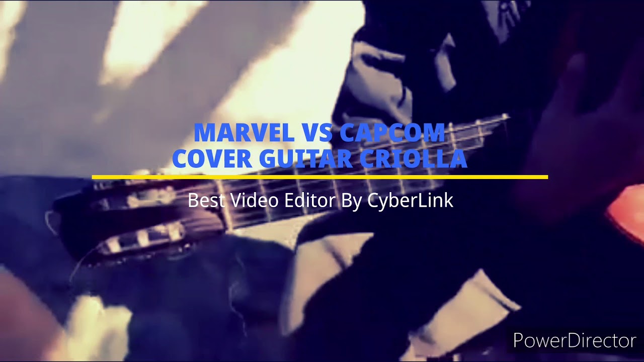 Marvel vs capcom selec theme cover guitar tab - YouTube