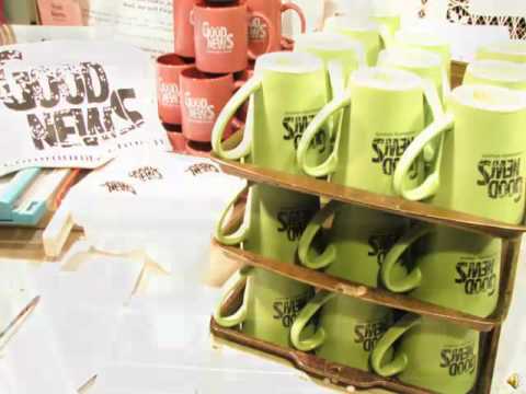 1 color cup printing - YouTube