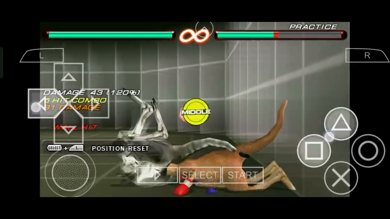 ppsspp Tekken 6 roger jr. easy combo - YouTube