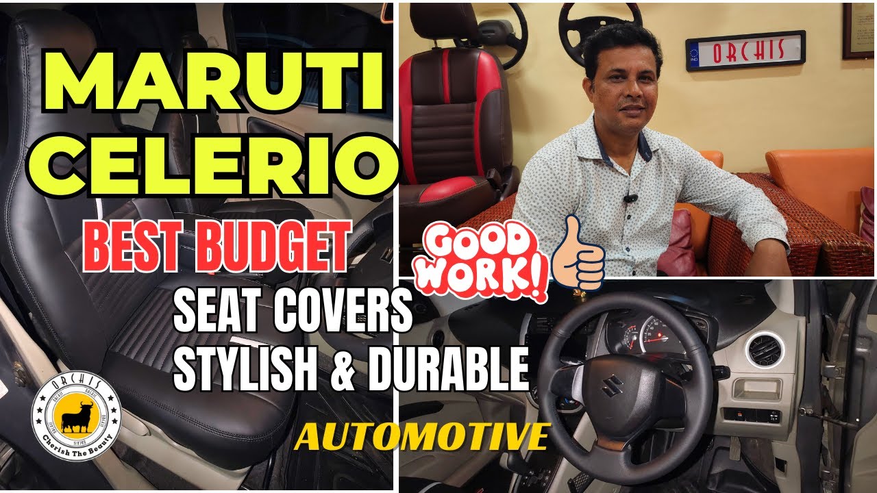 Maruti Celerio Customized Seat Covers on a Budget | Maruti Celerio Best ...