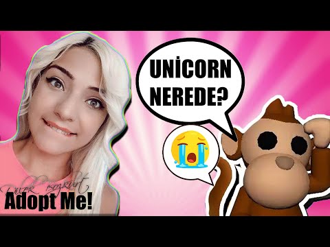 🦄UNİCORN NEREDE?🐒 Adopt Me Role Play Dilek Bozkurt