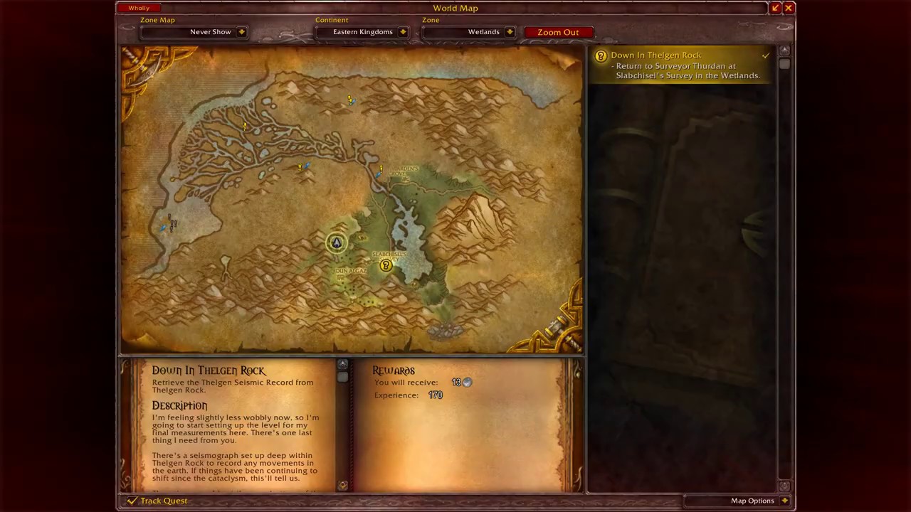 Wetlands Map Wow World Of Warcraft Interactive Map