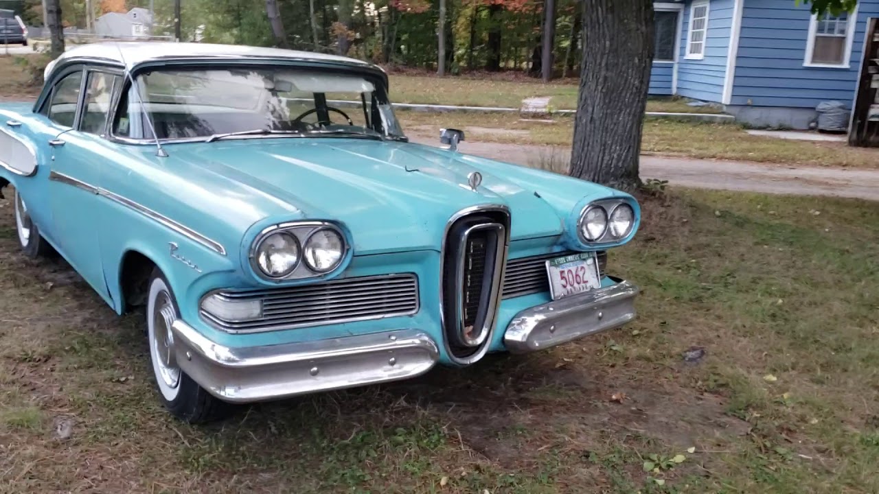 Corvair & Edsel BARN FINDS STORED SINCE WOODSTOCK - YouTube
