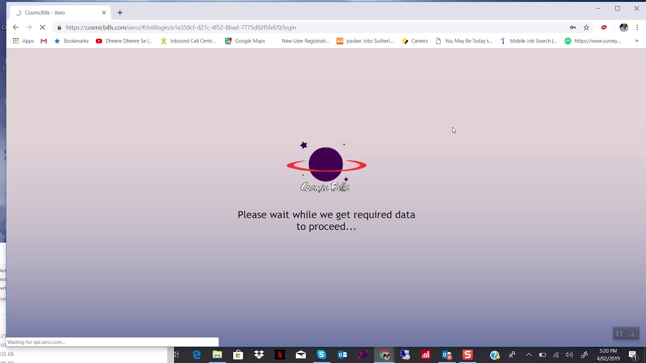How to register Cosmic Bills (Beta) for Xero - YouTube