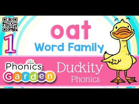 OAT | Word Family | Duckity Phonics | Phonics Garden - YouTube