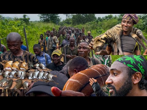 2 Days Hunting Adventure with over 200 Nigerian Hunters - Hunting in ...