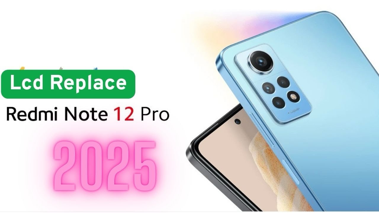 Redmi Note 12 Pro Broken Display Replace Full Video Step By Step # ...