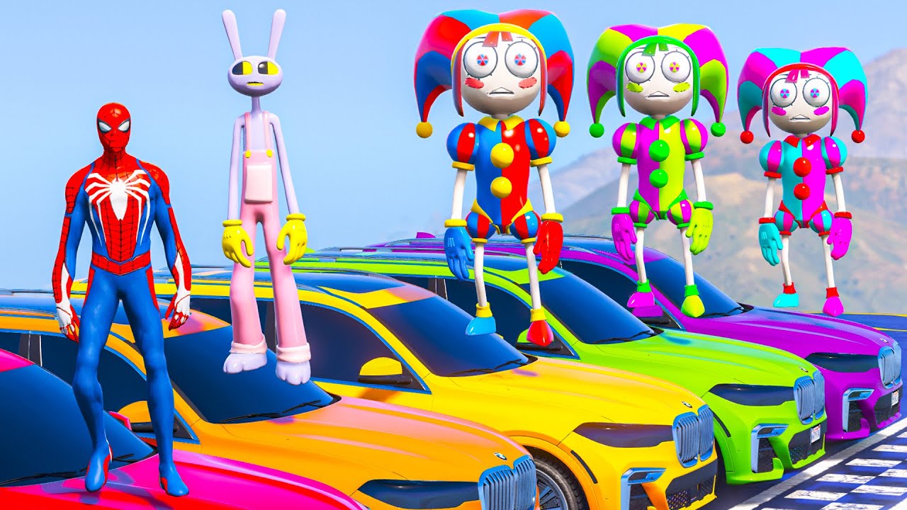 POMNI IN THE AMAZING DIGITAL CIRCUS JOINS THE CHALLENGE OF RACING ON ...