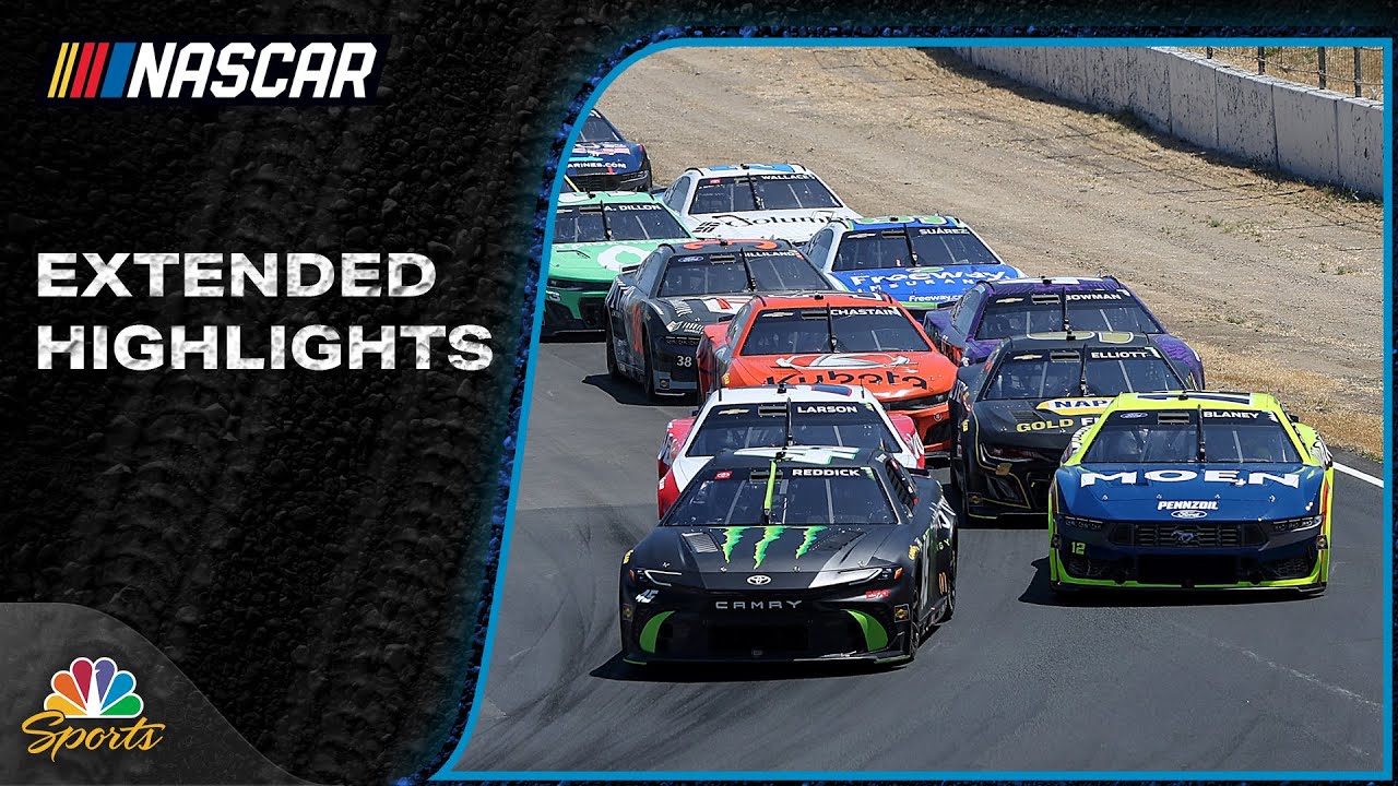 NASCAR Cup Series EXTENDED HIGHLIGHTS: Toyota/SaveMart 350 | 6/9/24 ...