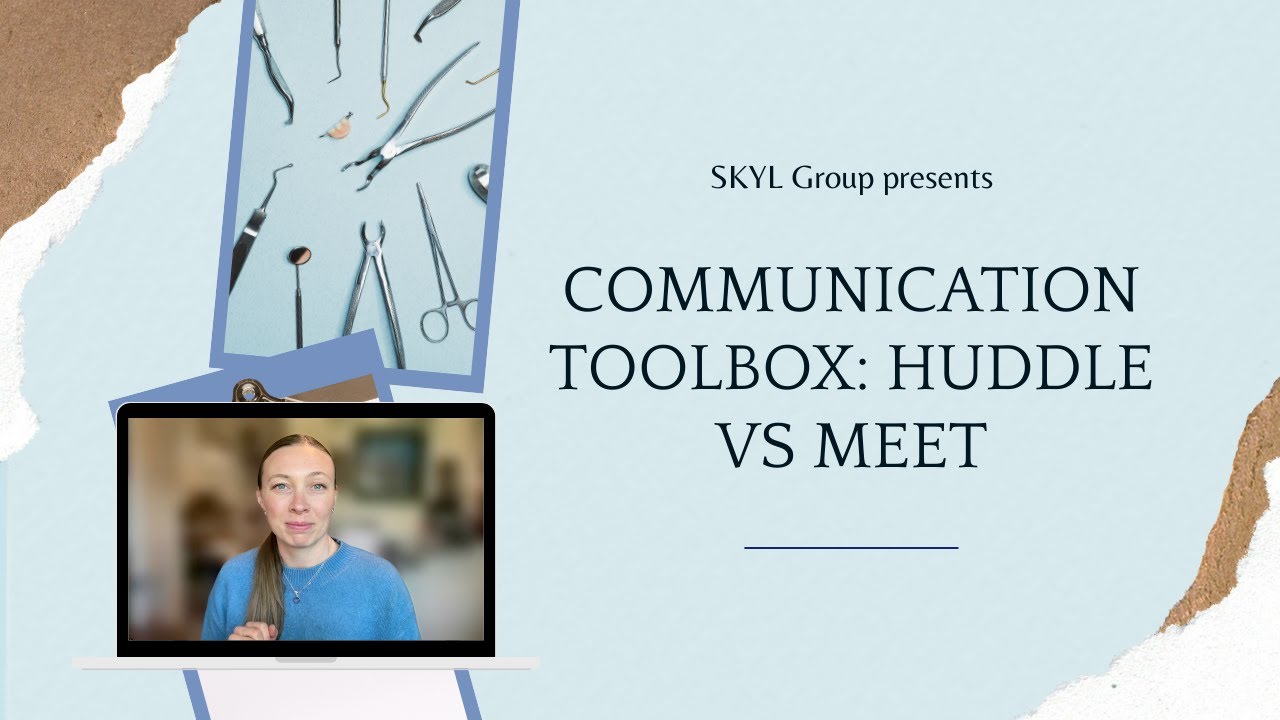 Master Team Communication: When to Huddle, When to Meet - YouTube