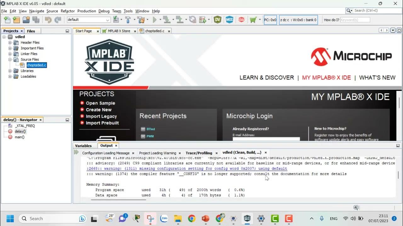 Huong dan phan mem MPLAB IDE - YouTube