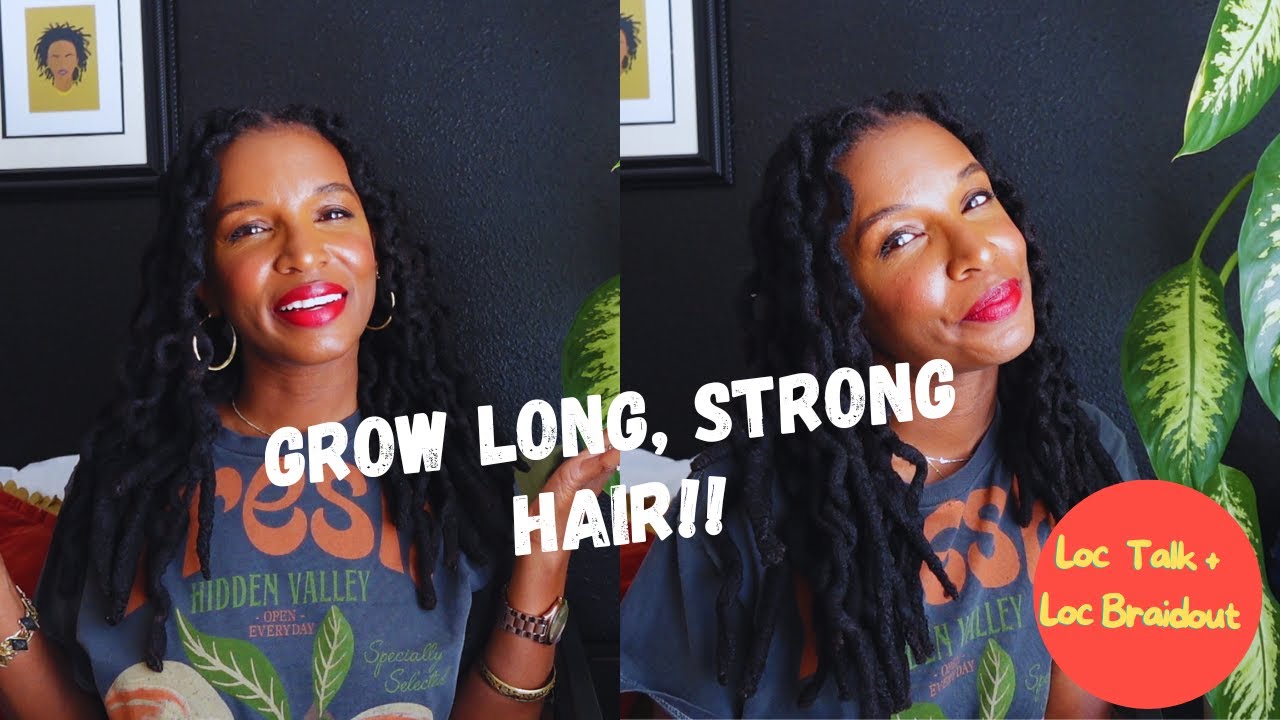 THE SECRET TO GROWING LONG, STRONG LOCS - YouTube