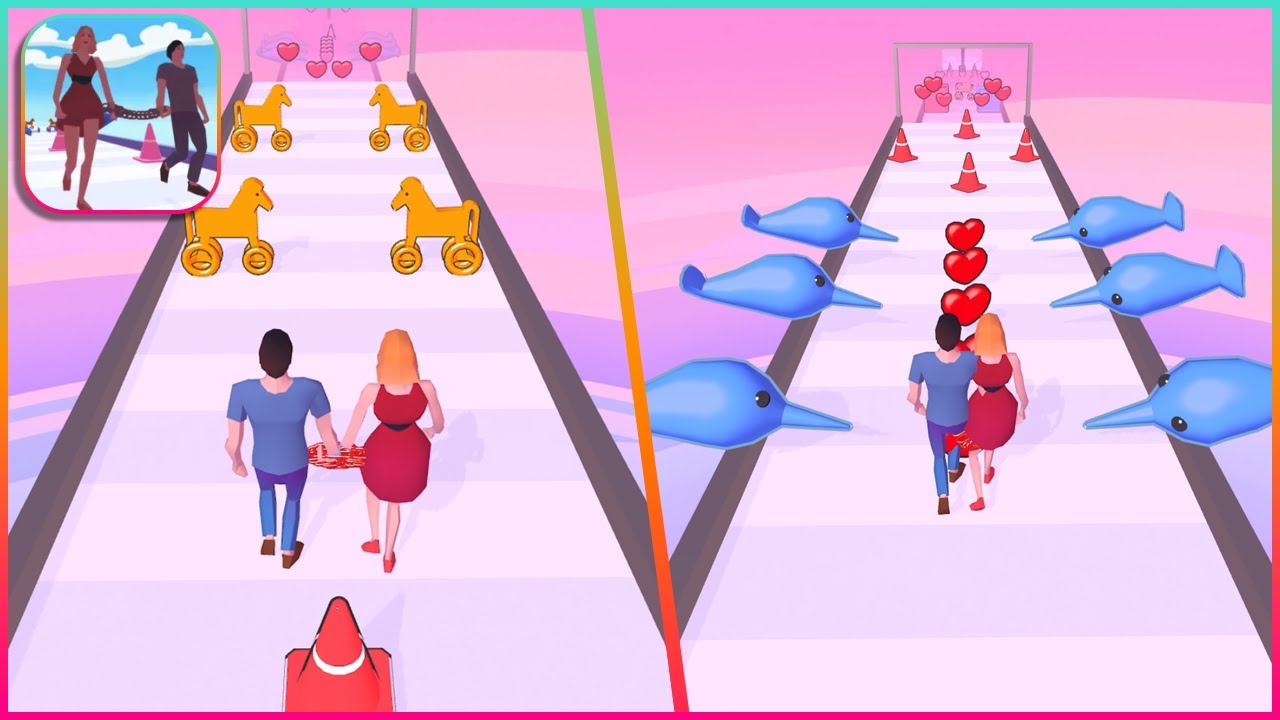 Chained Together💑💞 - NEW GAME! All Levels Gameplay Android,IOS - YouTube