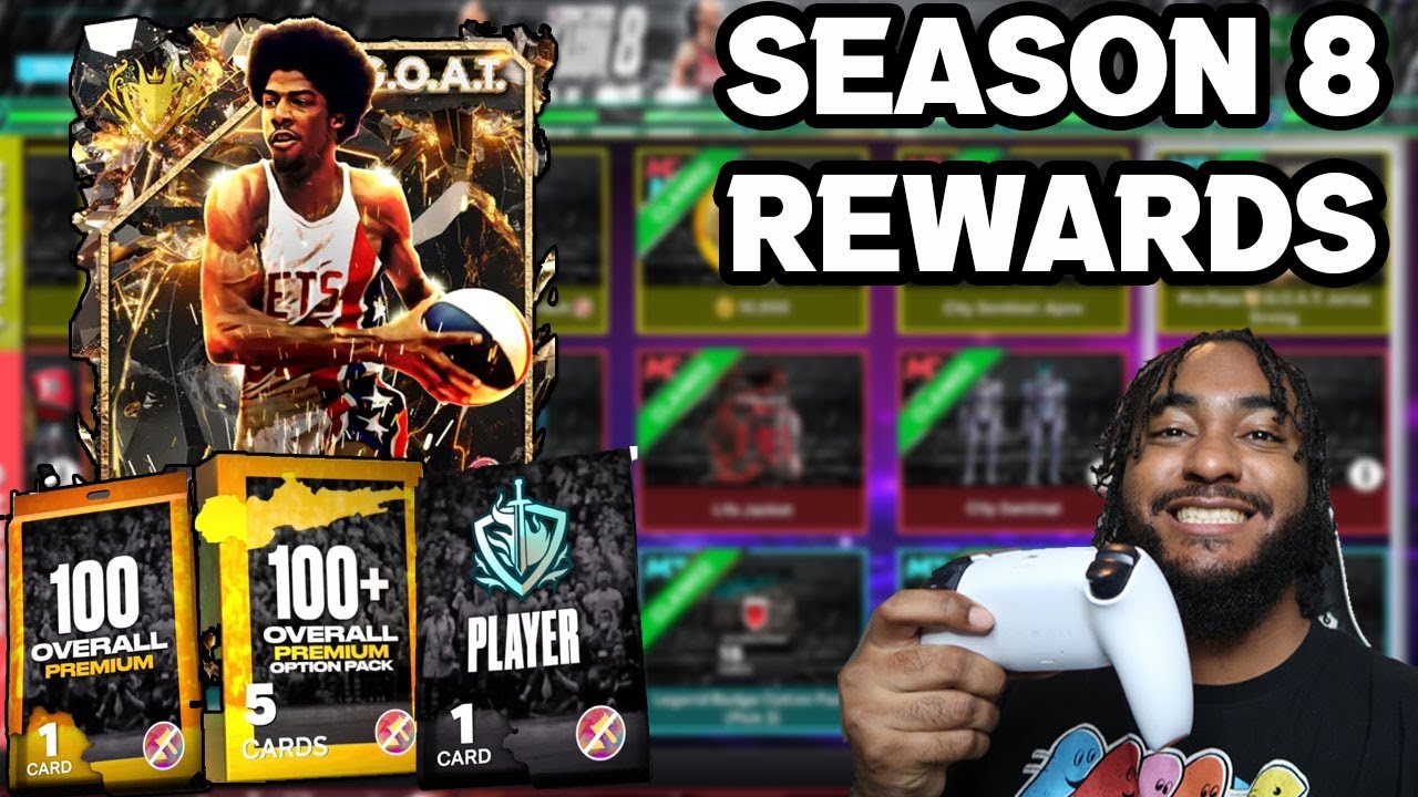 OPENING ALL SEASON 8 LEVEL 40 REWARDS ! NBA 2K25 MYTEAM - YouTube