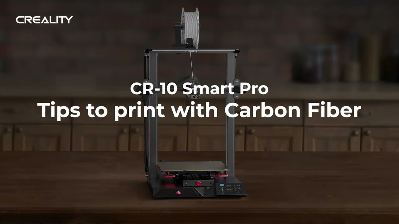 CR-10 Smart Pro Tips to Print With Carbon Fiber - YouTube