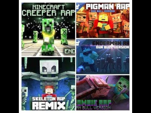 Top 5 RAP songs of Dan Bull (Remix) [MINECRAFT ANIMATION] - YouTube