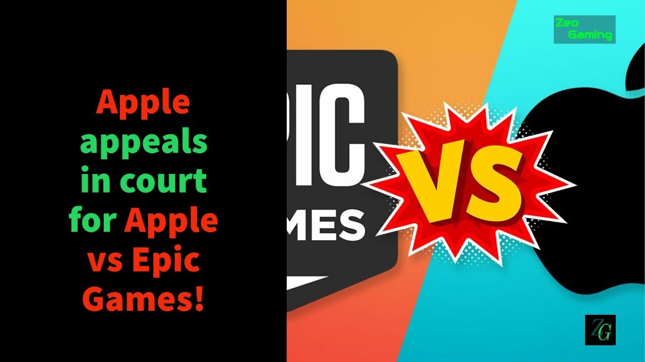 Apple appeals in court for Apple vs Epic Games! - YouTube