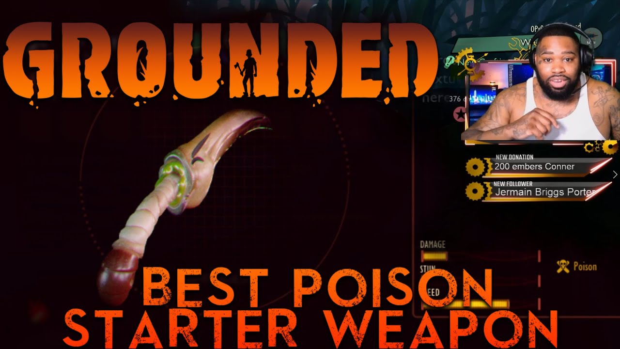 GROUNDED GAME: SECRET FRESH START ROTTEN LARVA BLADE (BEST POISON ...