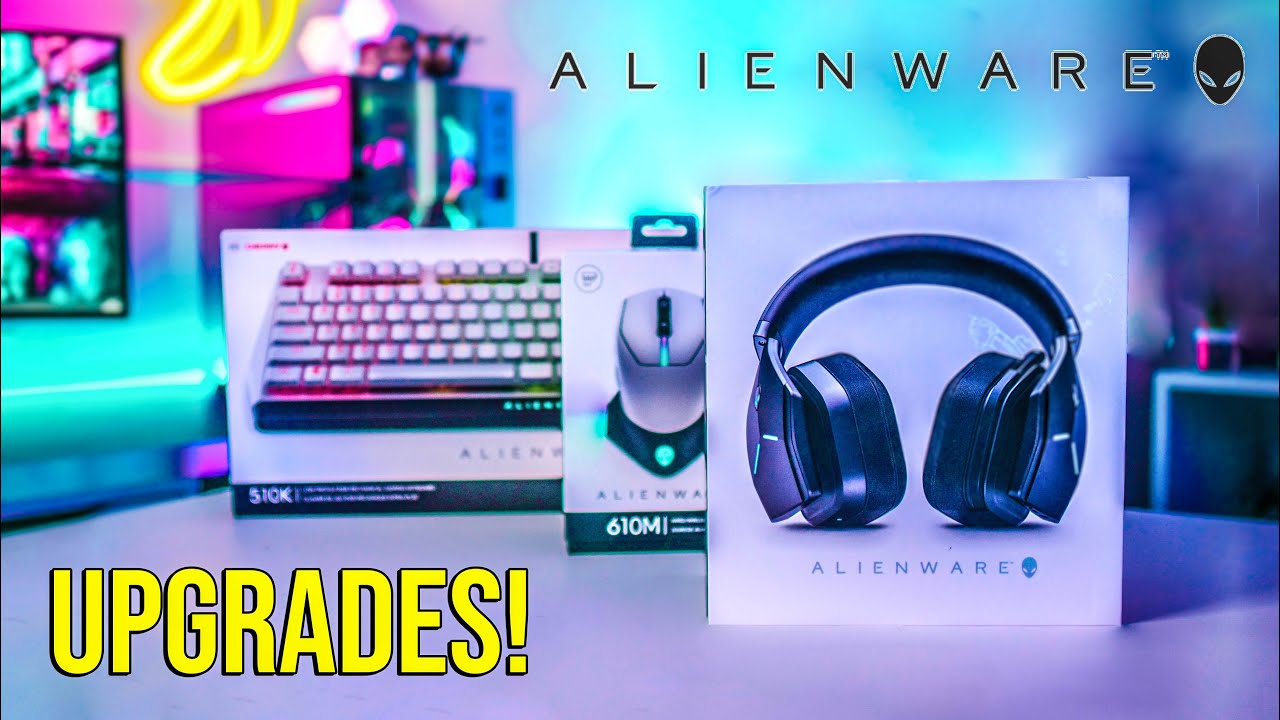 Alienware Gaming Setup Upgrades! 👽 610M, AW510K, AW988 Unboxing ...