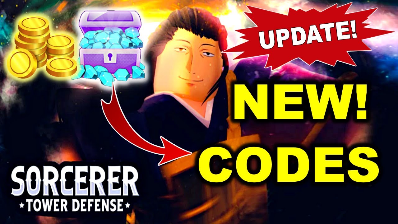 *NEW* ALL WORKING CODES FOR SORCERER TOWER DEFENSE - ROBLOX SORCERER TD ...