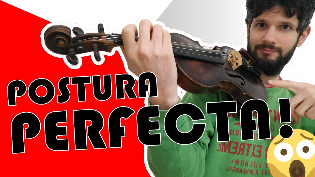 Cómo SUJETAR el violín! Logra la Postura PERFECTA paso a paso y FÁCIL ...