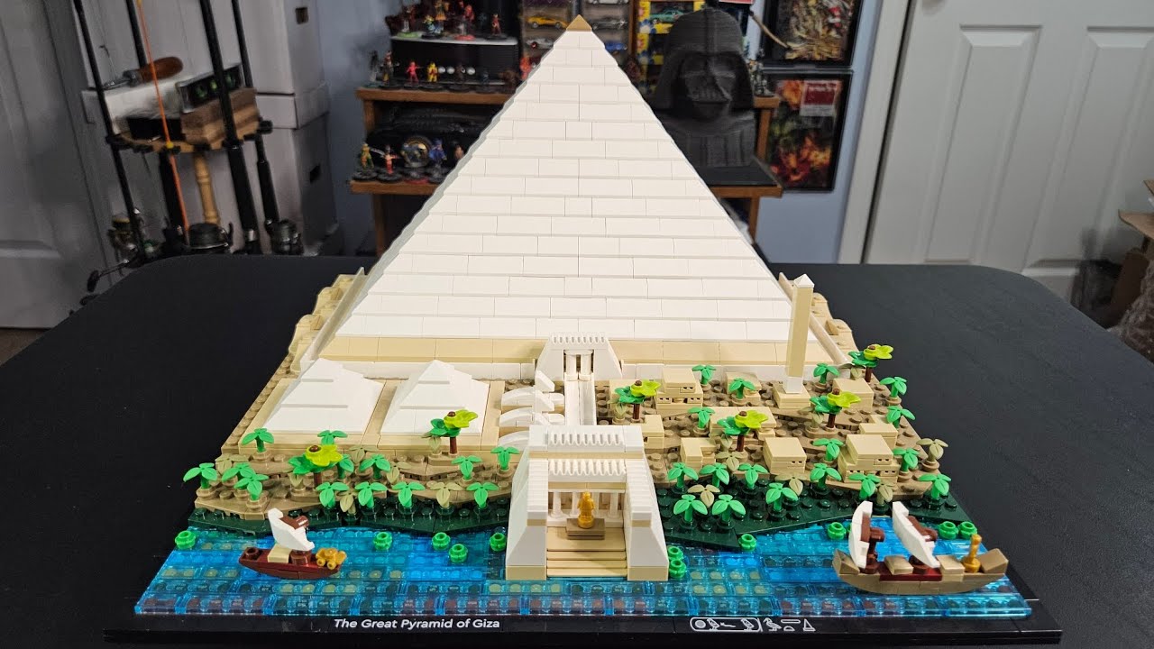 Lego Architecture The Great Pyramid of Giza #lego #legoarchitecture # ...