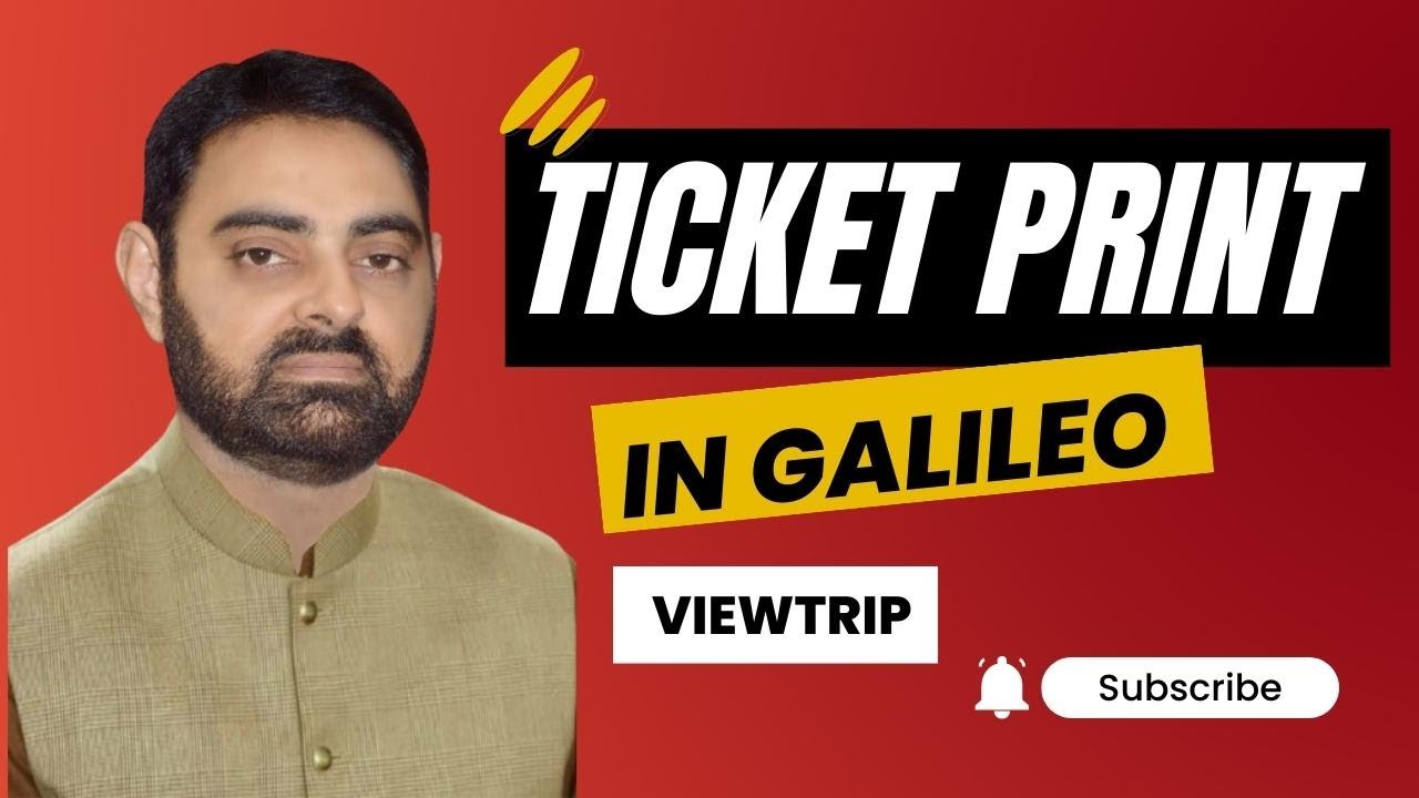 Galileo Ticket Print Out -- VIEW TRIP TRAVEL PORT | GALILEO MAIN TICKET ...