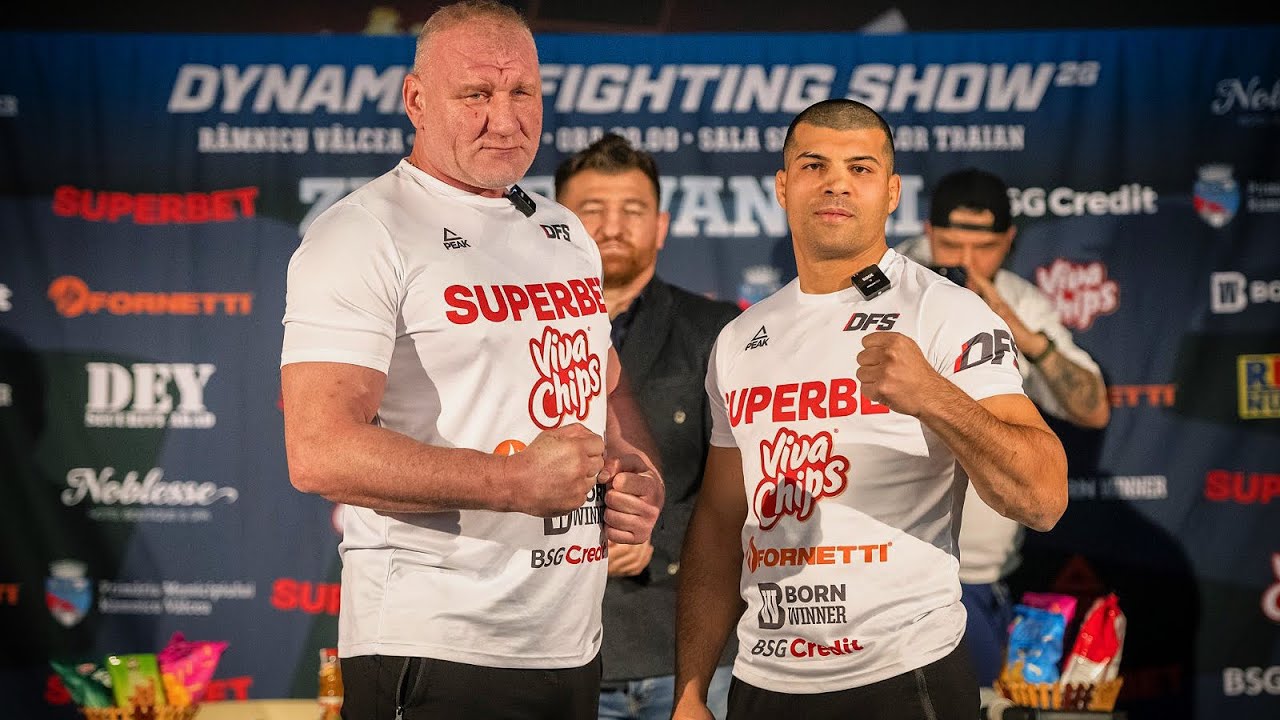 Rambo de România și Tolea Ciumac, față în față înainte de lupta ...