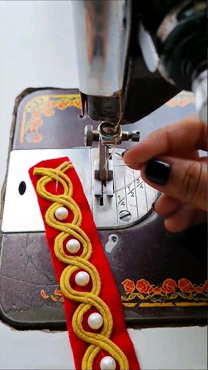 Sewing Tips And Tricks With Dori Loops And Pearls #shorts - YouTube