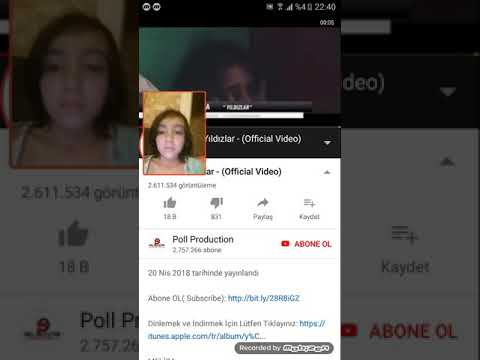 Melisa yildizlar sarkisina eslik ettik