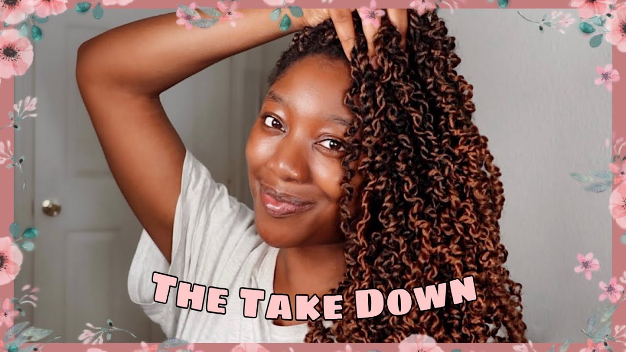 BEST WAY I Take Down My Protective Styles - YouTube