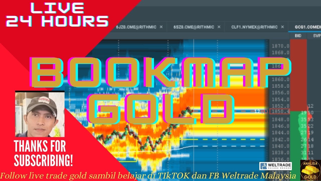 LIVE BOOKMAP GOLD 24 HOURS - YouTube