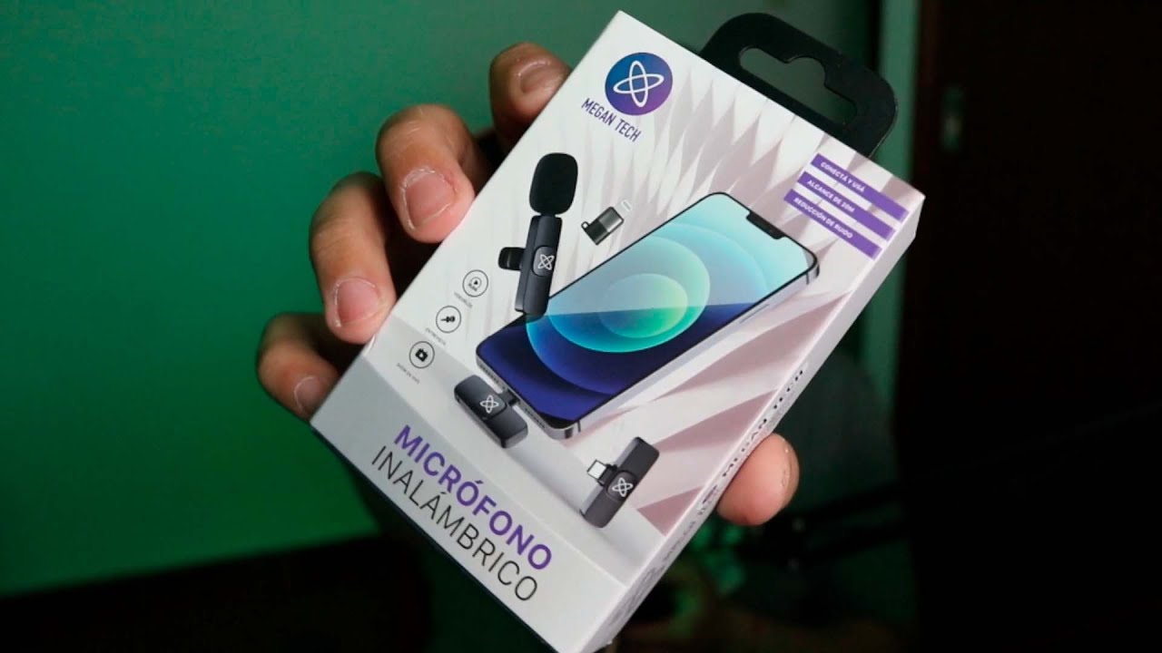 MICROFONO INALAMBRICO PARA CELULAR ¿VALE LA PENA? Review-Prueba de ...