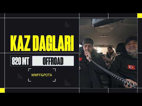 ÇITA YÜKSELDİ! | OFFROAD | WWFF | POTA | AMATÖR TELSİZ | w/TA1CCM