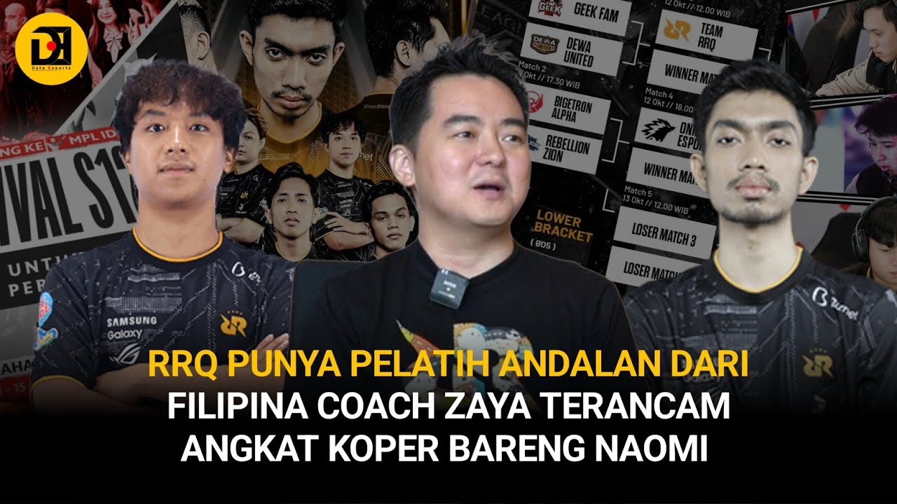2024 GANTI PELATIH, RRQ PUNYA PELATIH ANDALAN DARI FILIPINA COACH ZAYA ...