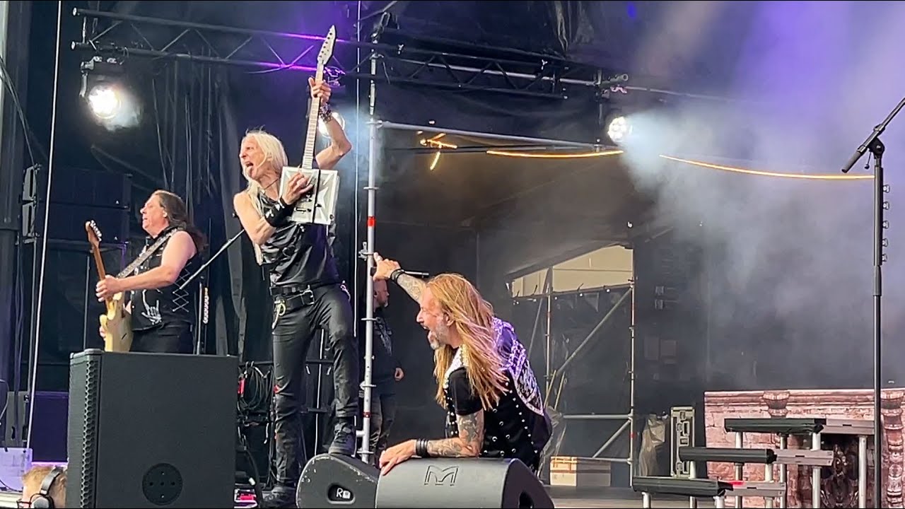 HAMMERFALL - "Let The Hammer Fall" on Trondheim Rocks Festival ...