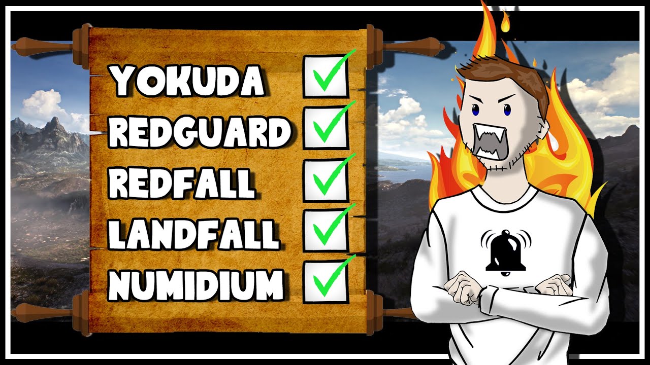 The Elder Scrolls VI REDFALL à YOKUDA [RÉVÉLATIONS + LEAKS + PREUVES ...