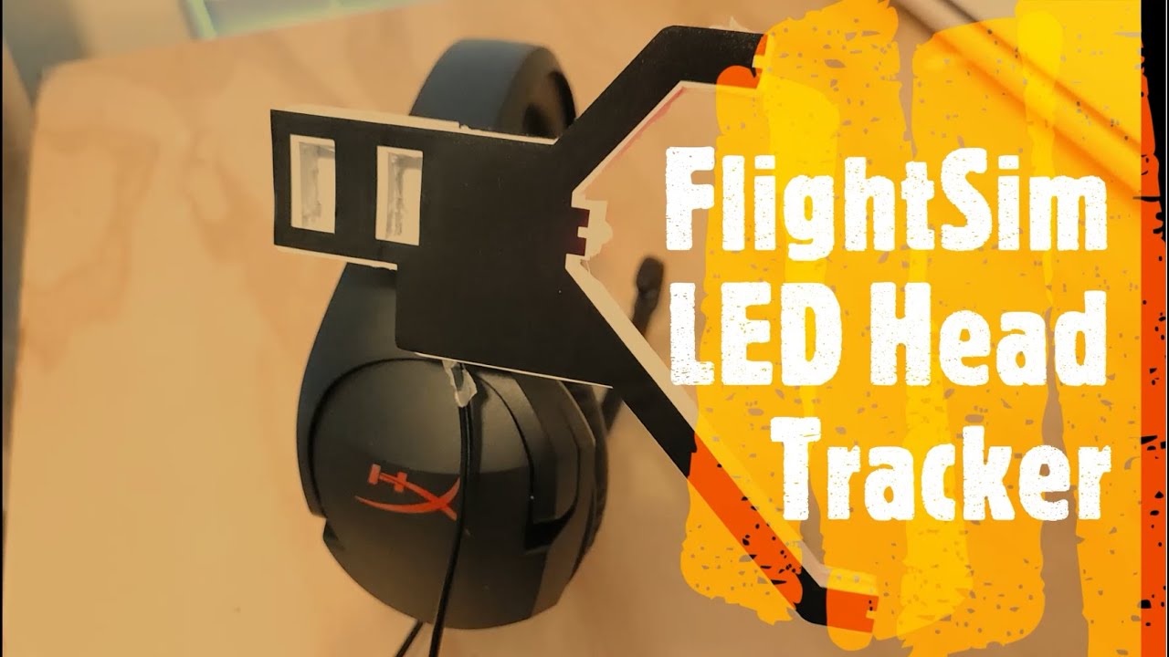 Easy to build | DIY LED Head Tracker | Full Configuration & Demo ...