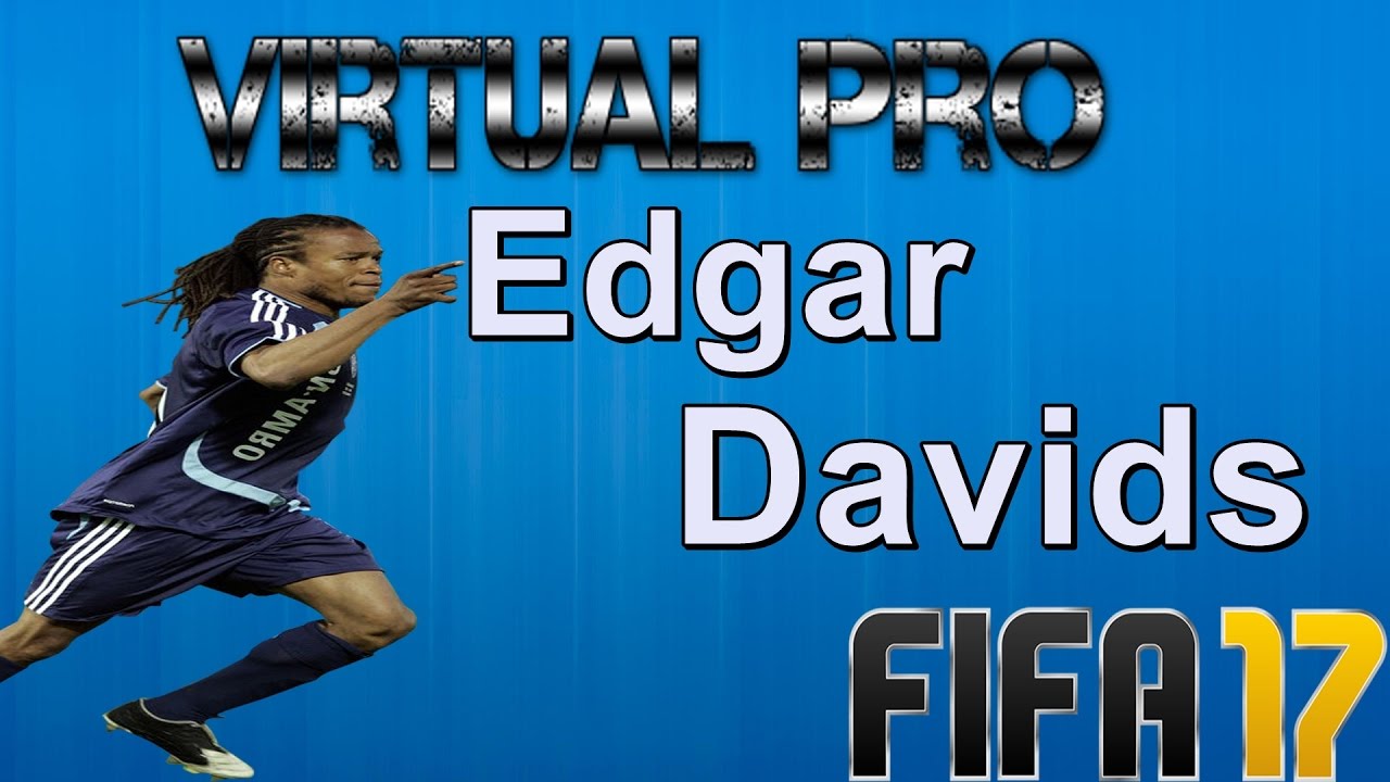 Fifa 17 - Edgar Davids | Virtual Pro Rostro - YouTube