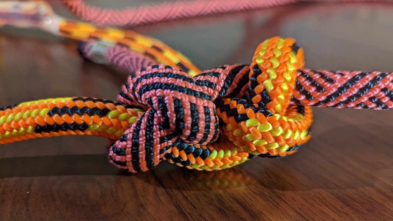DOUBLE HARNESS BEND: A Way to Connect Two Ropes Together! - YouTube