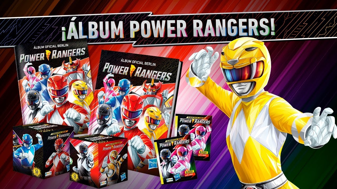 ALBUM POWER RANGERS | EDITORIAL BERLIN | HASBRO #powerrangers30 - YouTube