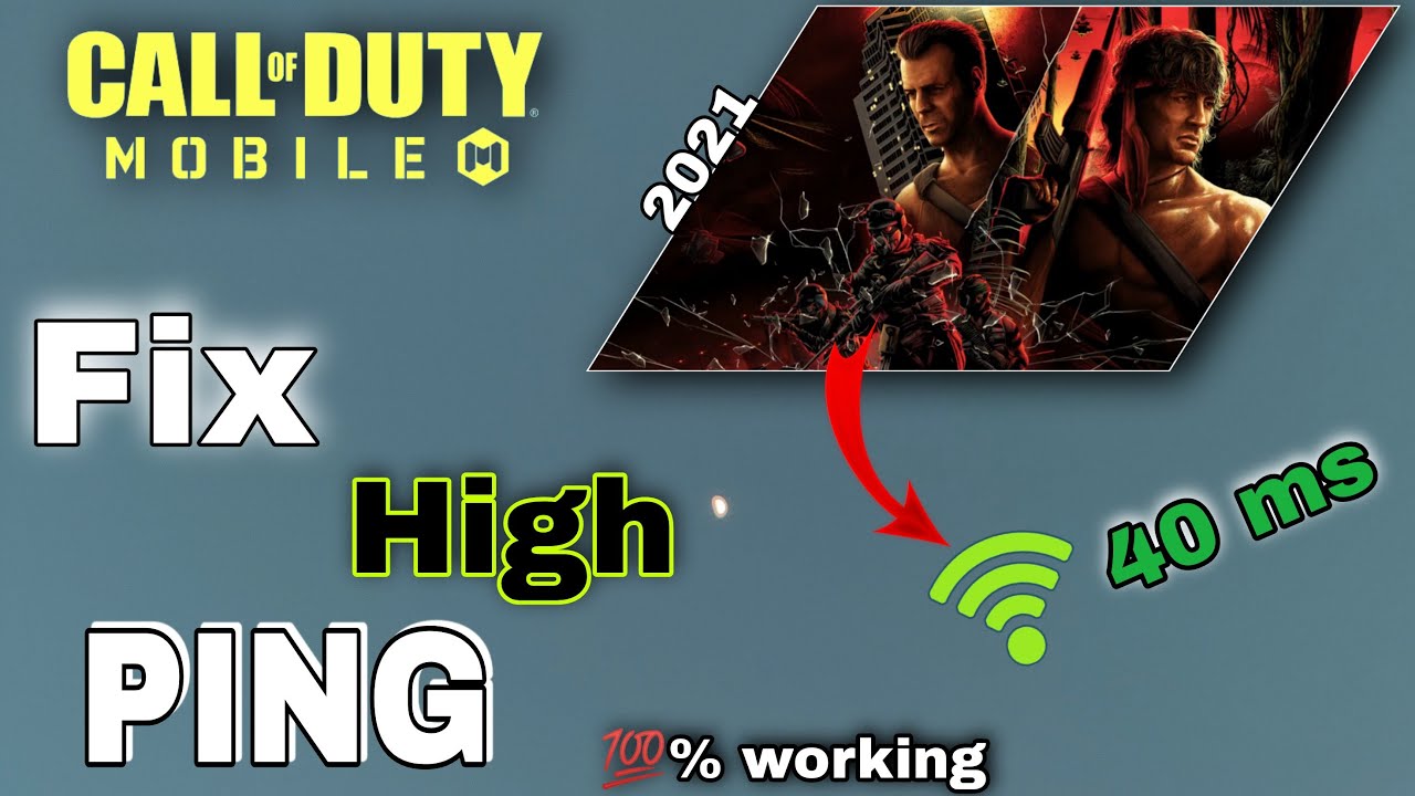 How To Fix High Ping Problem in COD Mobile | How solve Low Ping problem ...